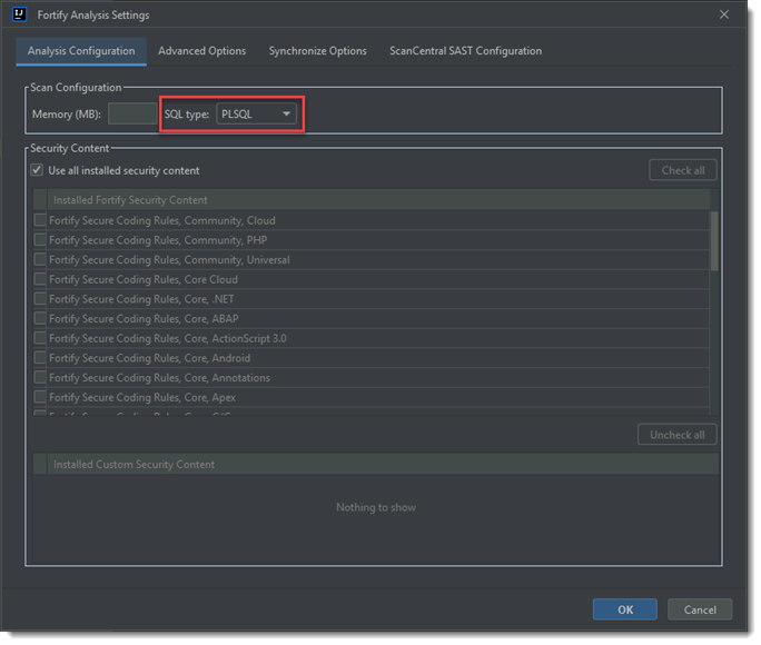 Fortify 22.2 : How to use InteliJ Plugin