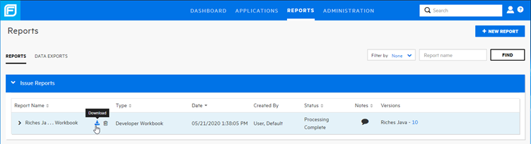 How to generate reports in SSC