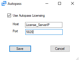 How to setup a license server on Windows
