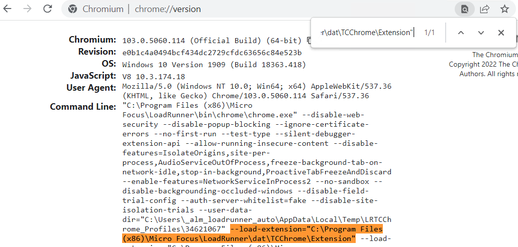 To add/retain app extension in TruClient