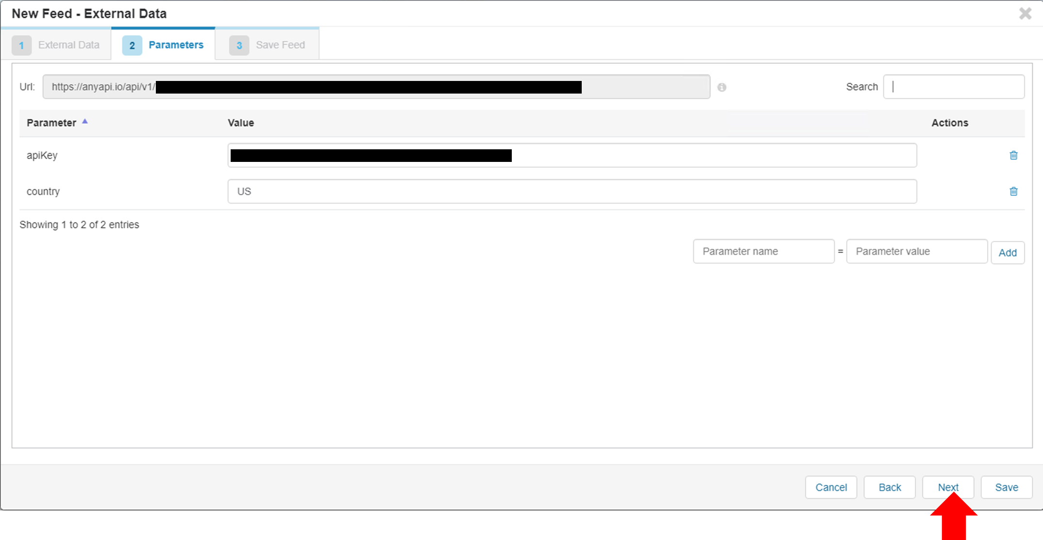 SBM: How to use External Data Feed for Calendar