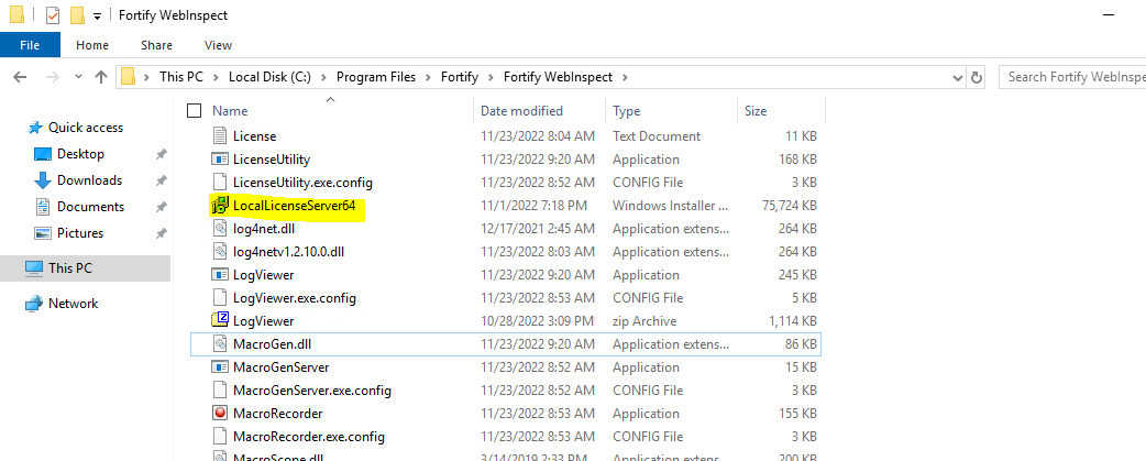 LIM: Where to find the installation file