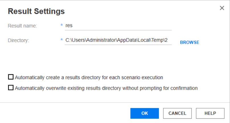 How to manually collate the raw result file