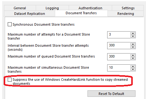 Document Store access issue on secured hosting environment, or when ...