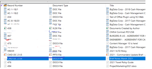 Content Manager 23.4 Content Manager Desktop Client ICONs display issue