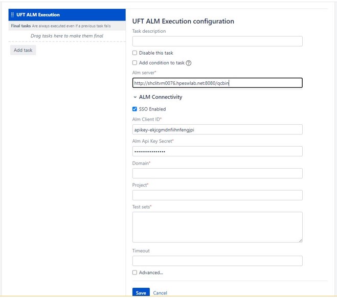 Bamboo SSO authentication