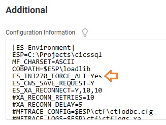 Enable 27x132 Screen Resolution on Terminal Emulation