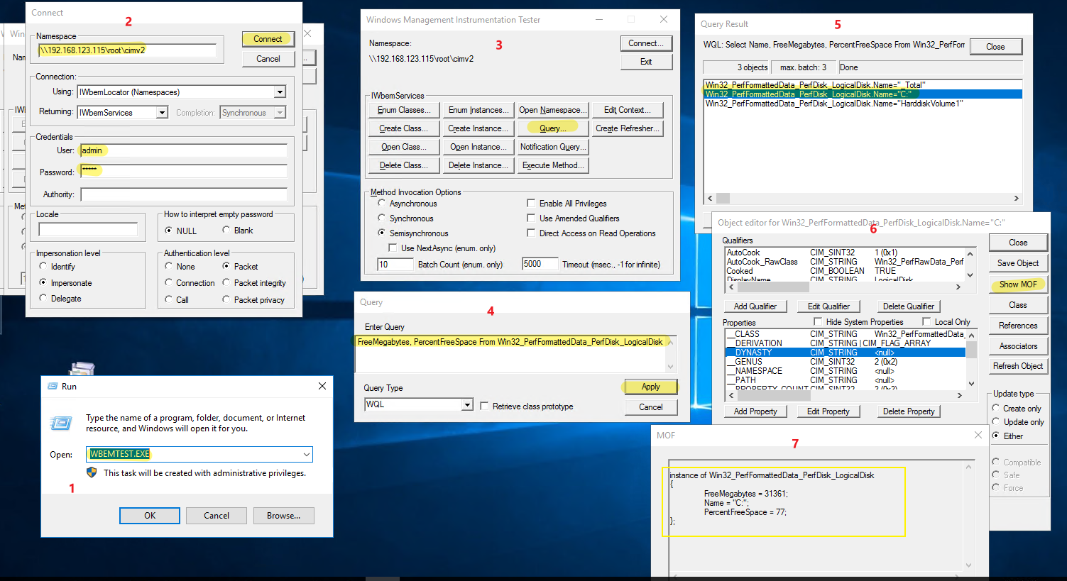 How Disk capacity monitored by Dynamic Disk Space Monitor, total ...
