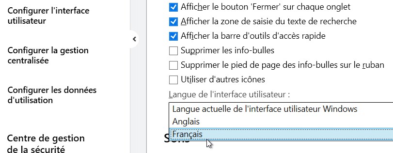 Session settings panels are empty after applying Reflection Desktop 18. ...