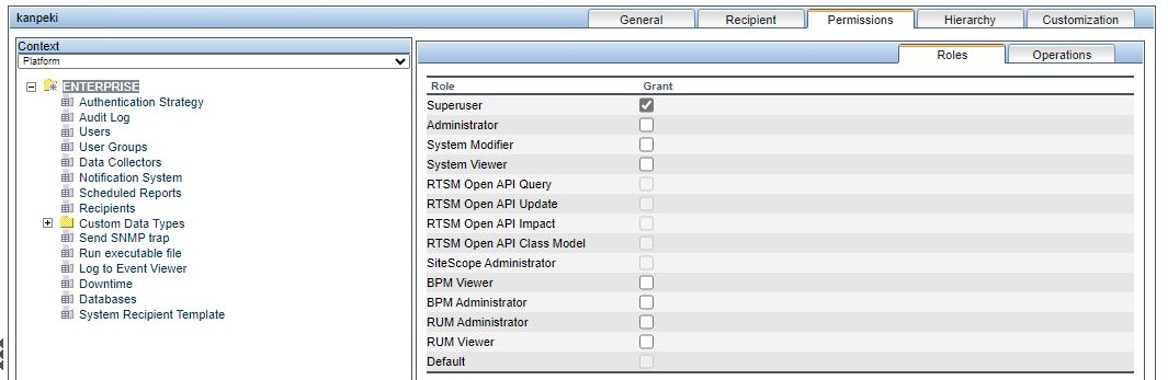APM "Only roles can be applied to this resource" appears on User ...