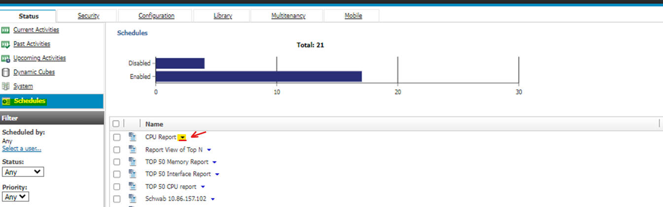 How to add additional email addresses in the scheduled reports in NNM iSPI Performance for ...