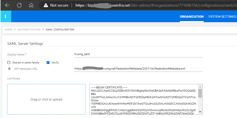 SAML integration with ADFS for SMA 2021.11p5 guide with sample