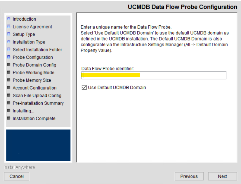 UCMDB Data Flow Probe services doesn't start with error: Can't find resource for bundle java ...