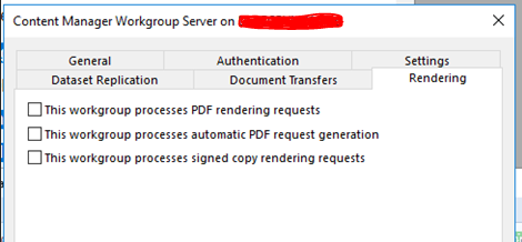 OCR Rendering event processor runs in Content Manager Workgroup Server without having the OCR ...
