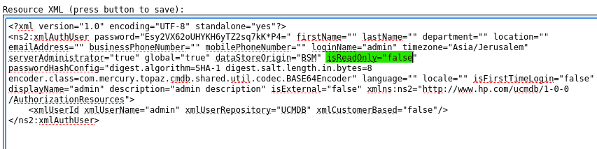 Admin user authentication failed when using the UCMDB local Client with Containerized OBM