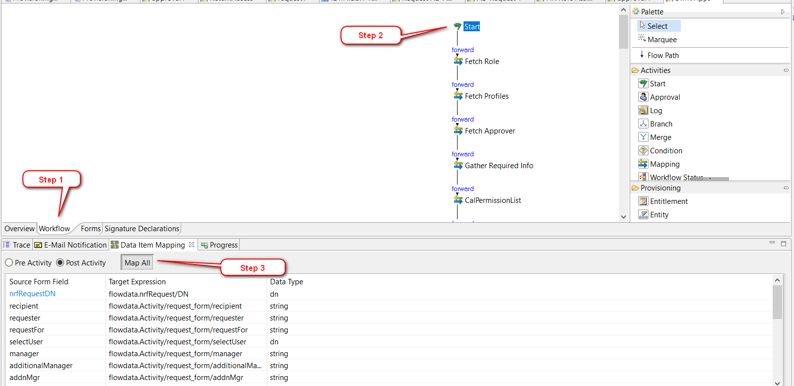 Exceptions during PRD deployment via Designer
