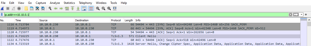 Troubleshooting TLS Cipher Issues with Wireshark