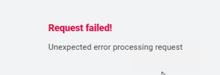 ESCWA JCL Spool view Shows 'Request failed - Unexpected error ...