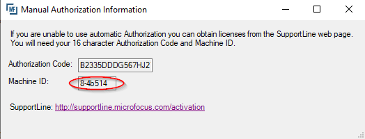 How to activate a license Authorization Code on Windows