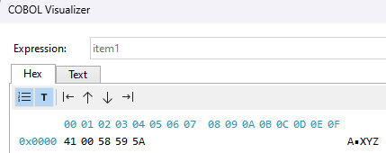 Visual Studio's tooltip and Autos view truncate data items on null bytes