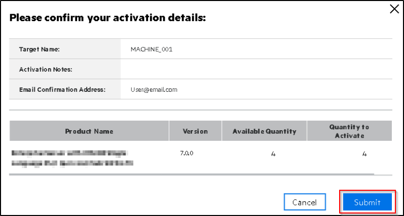 How to activate a license on SLD Portal (with NO Locking Information)