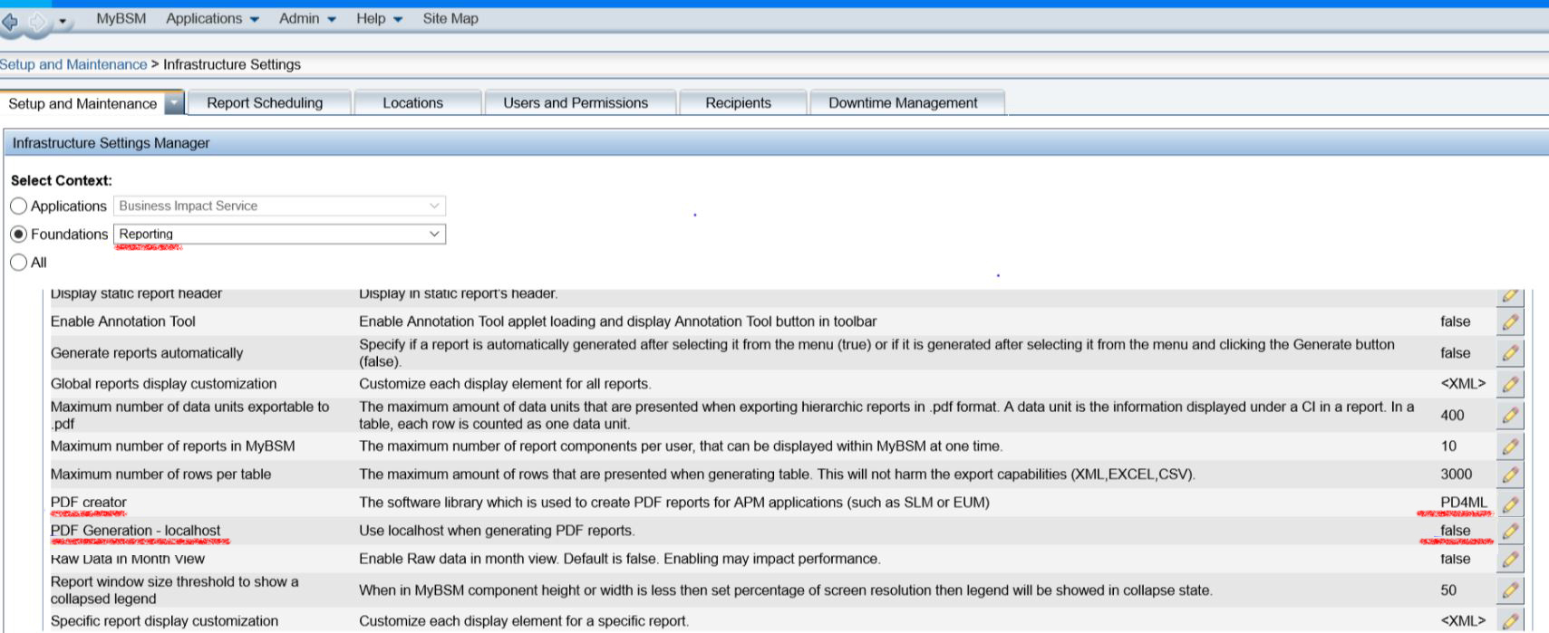 APM 9.51 IP2 - Custom PDF Reports may contain no data