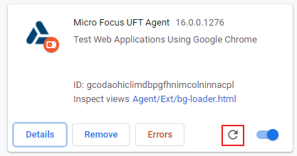 How to enable UFT extension log in Google Chrome