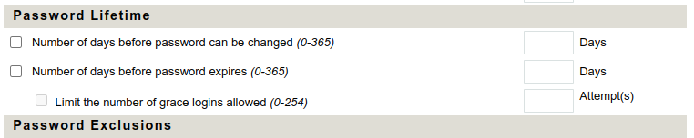 User Passwords Appear to Randomly Expire