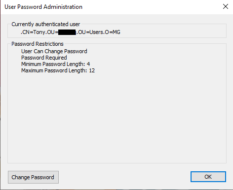 User Passwords Appear to Randomly Expire