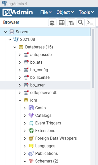 How to change the password of users in SMAX through DB with PGAdmin