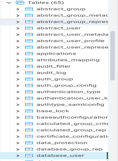 How to change the password of users in SMAX through DB with PGAdmin