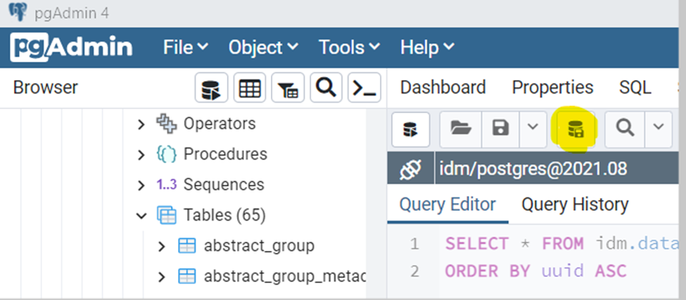 How to change the password of users in SMAX through DB with PGAdmin
