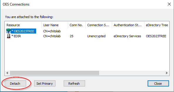 OES Client doesn't show a menu item during logout (Client for Open ...