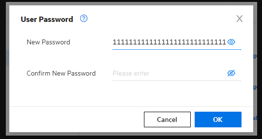Length limit of db schema password in ALM