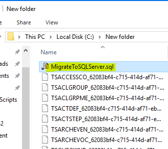 Convert Content Manager Unicode dataset to ANSI