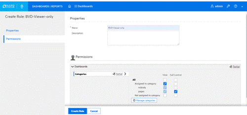 How to set default dashboard for a user in BVD