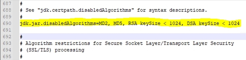 APM 9.51: Java security error in browser java applet after installing ...