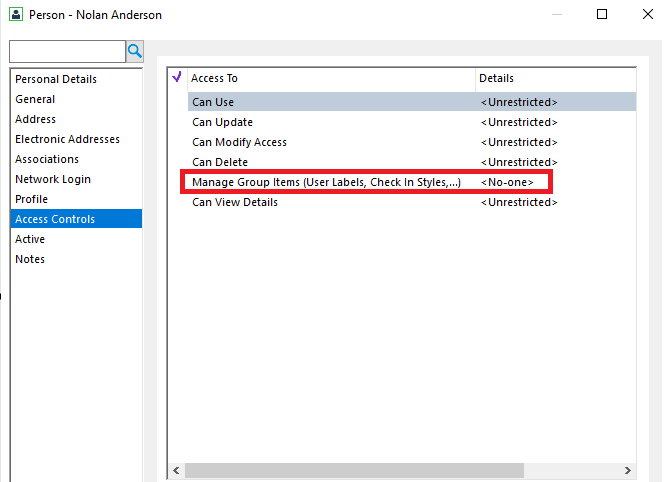 Users are listed under Content Manager - Manage Group Items access control but still unable to ...