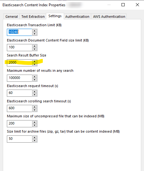 Document content searches using Elasticsearch return different results each time