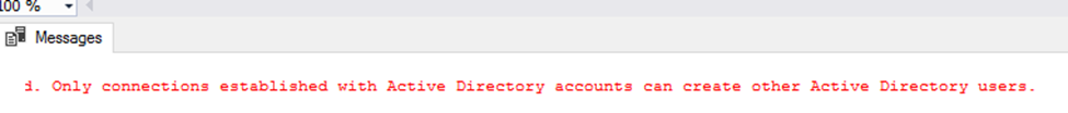 Error ‘Invalid connection string attribute’ when trying to use Azure Active Directory – Password ...