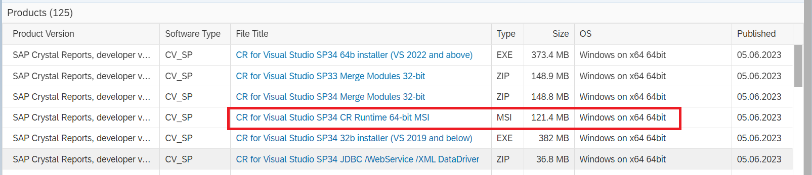 CrystalReports runtime does not work on AM 9.90
