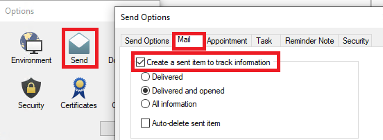 User Sent Items Not showing on Sent Items Folder