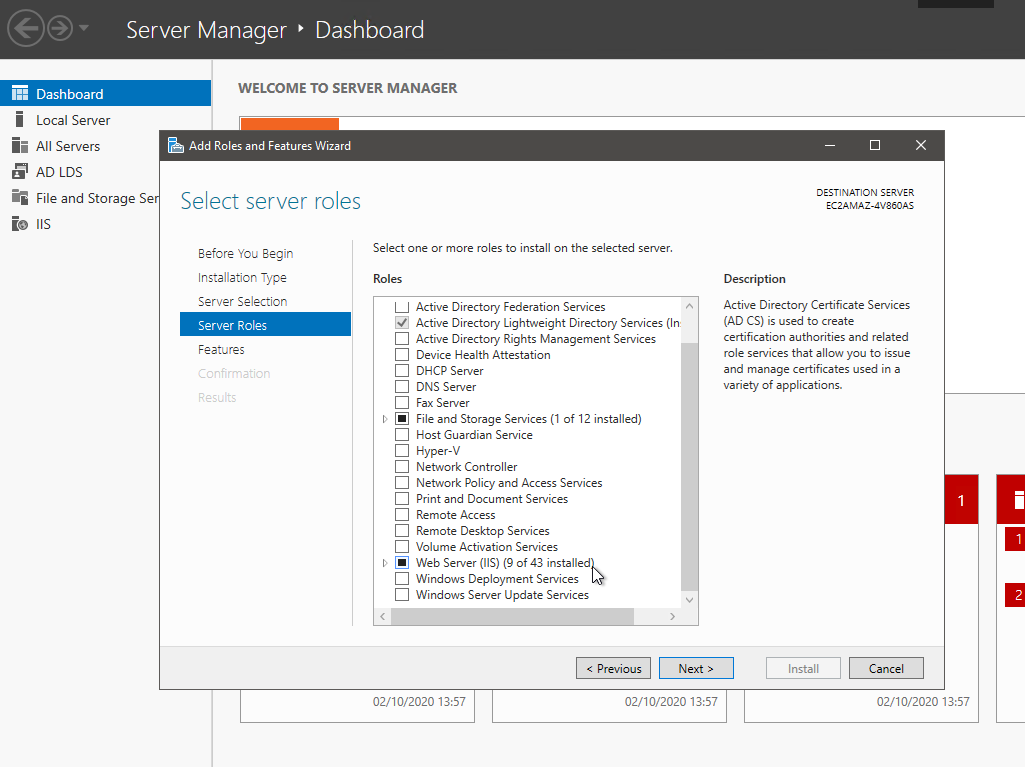 How to configure IIS with AcuToWeb