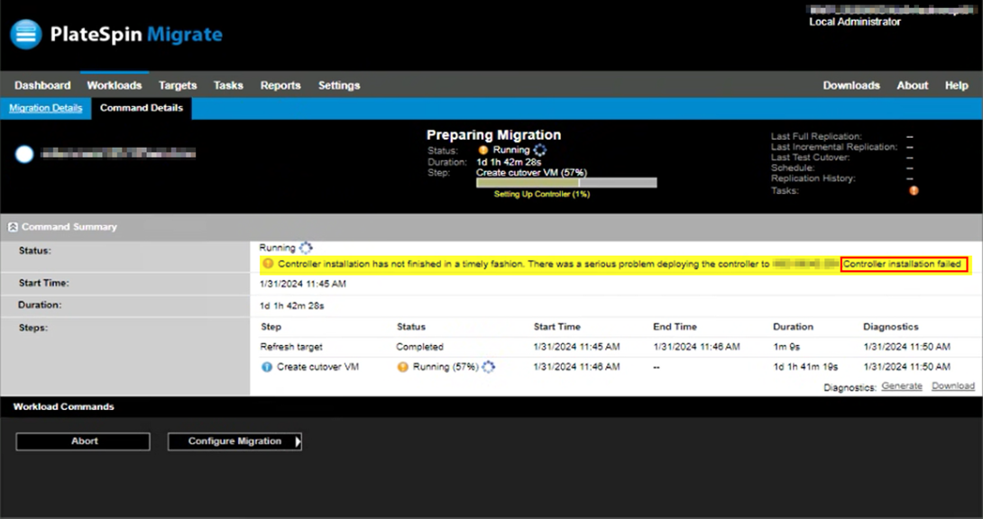 OFX controller install fails with “unable to execute /tmp/ofxcontrollerd.install: Permission denied”