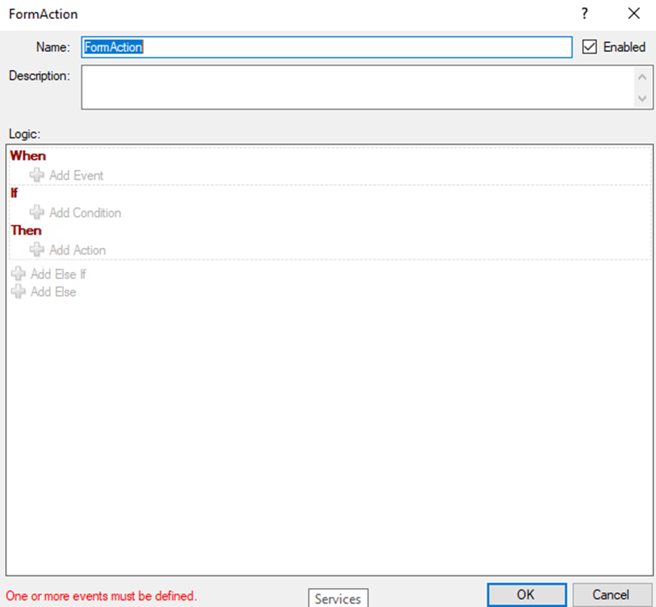 SBM: How to hide transition based on field value