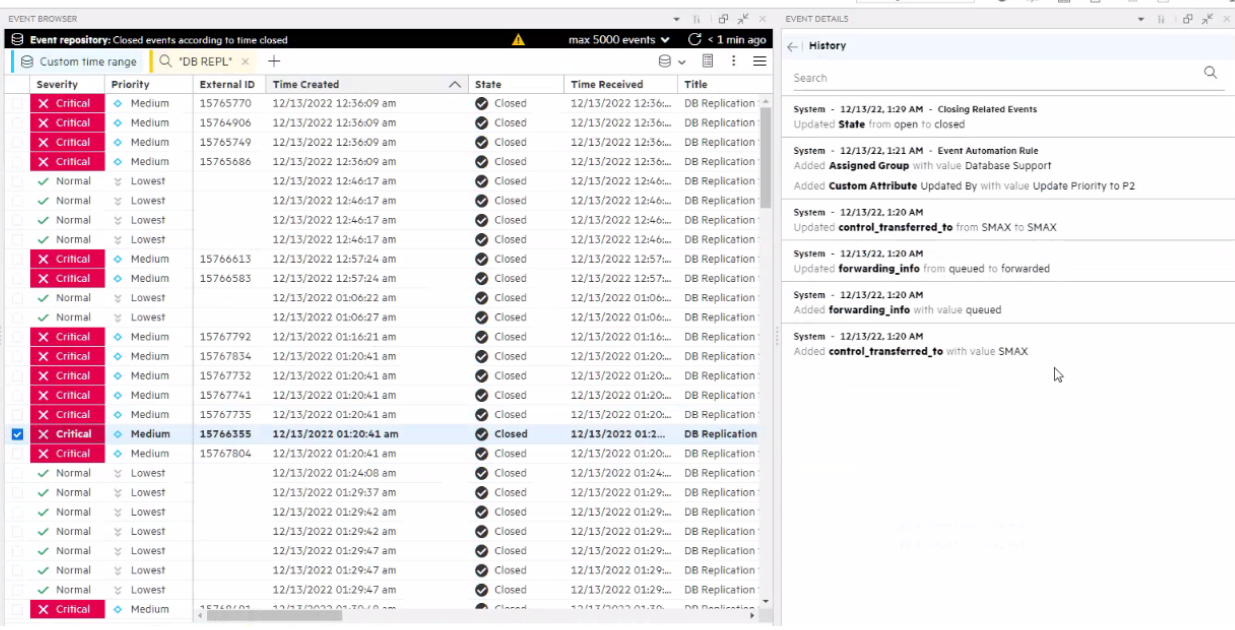 Incident was not auto-closed when corresponding OBM event was closed ...