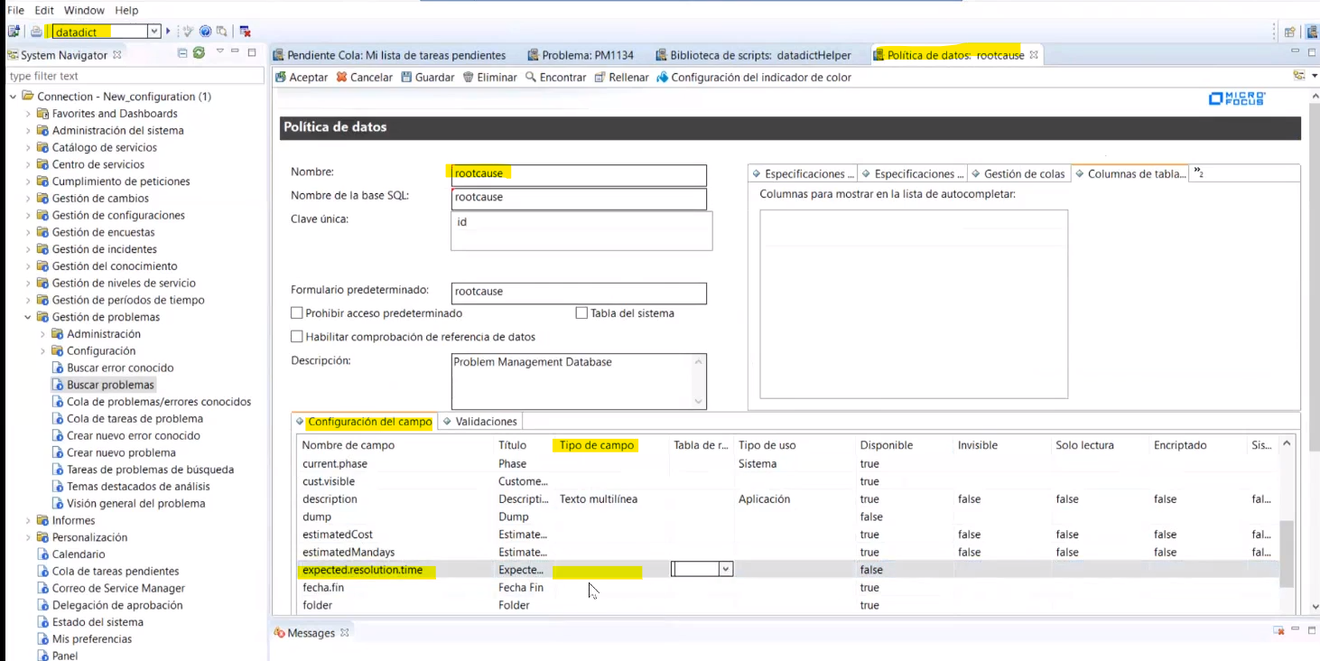 Field contains an invalid duration value. The valid duration fortmat is ...