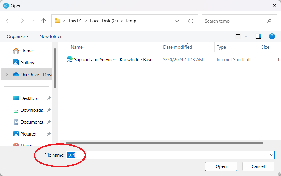 ZCC Helper and URL shortcut files