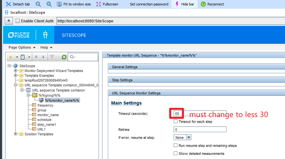 How to determine the error message during template deployment