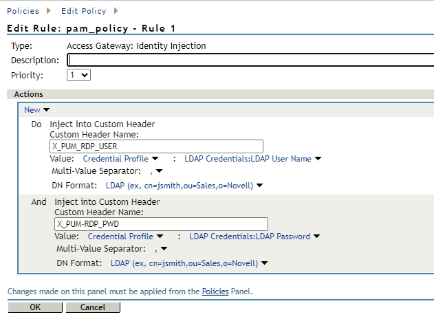 Integrating Privileged Account Manager with Access Manager